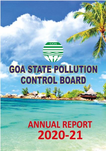Board’s Annual Report – Goa State Pollution Control Board