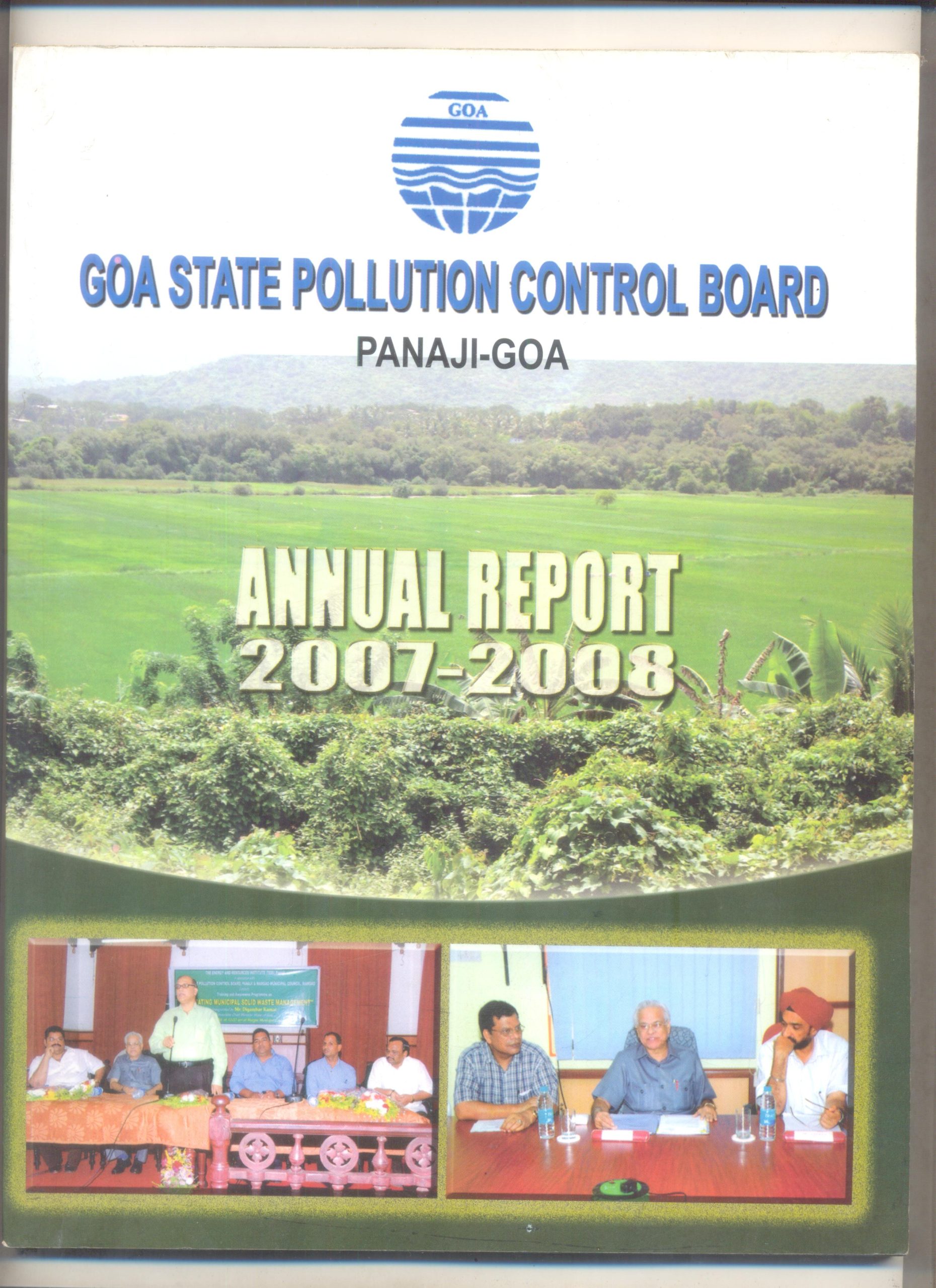 Board’s Annual Report – Goa State Pollution Control Board